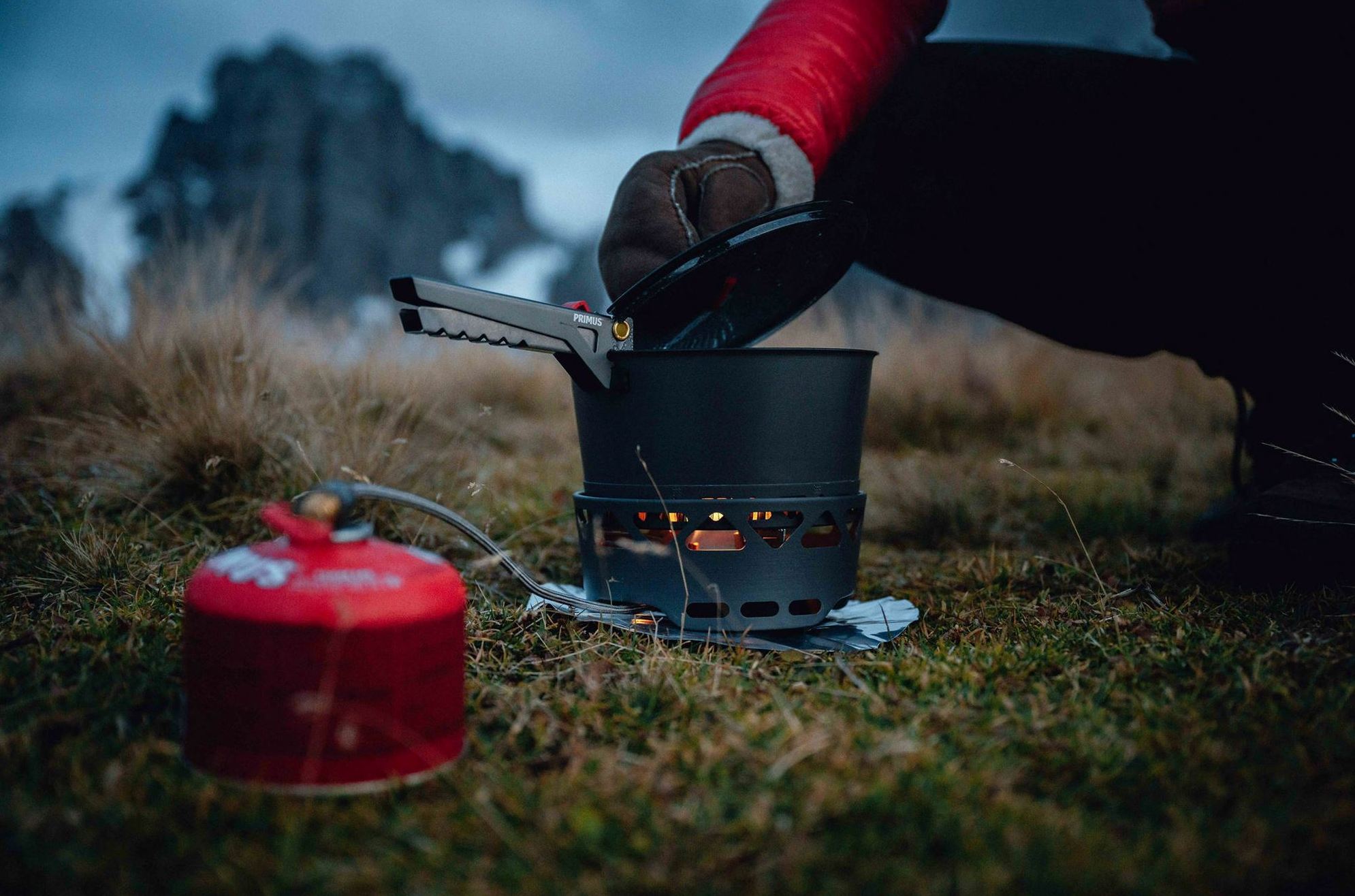 Fuel Efficient Camping Pot With Heat Exchanger Primus Prime Tech Pot ...